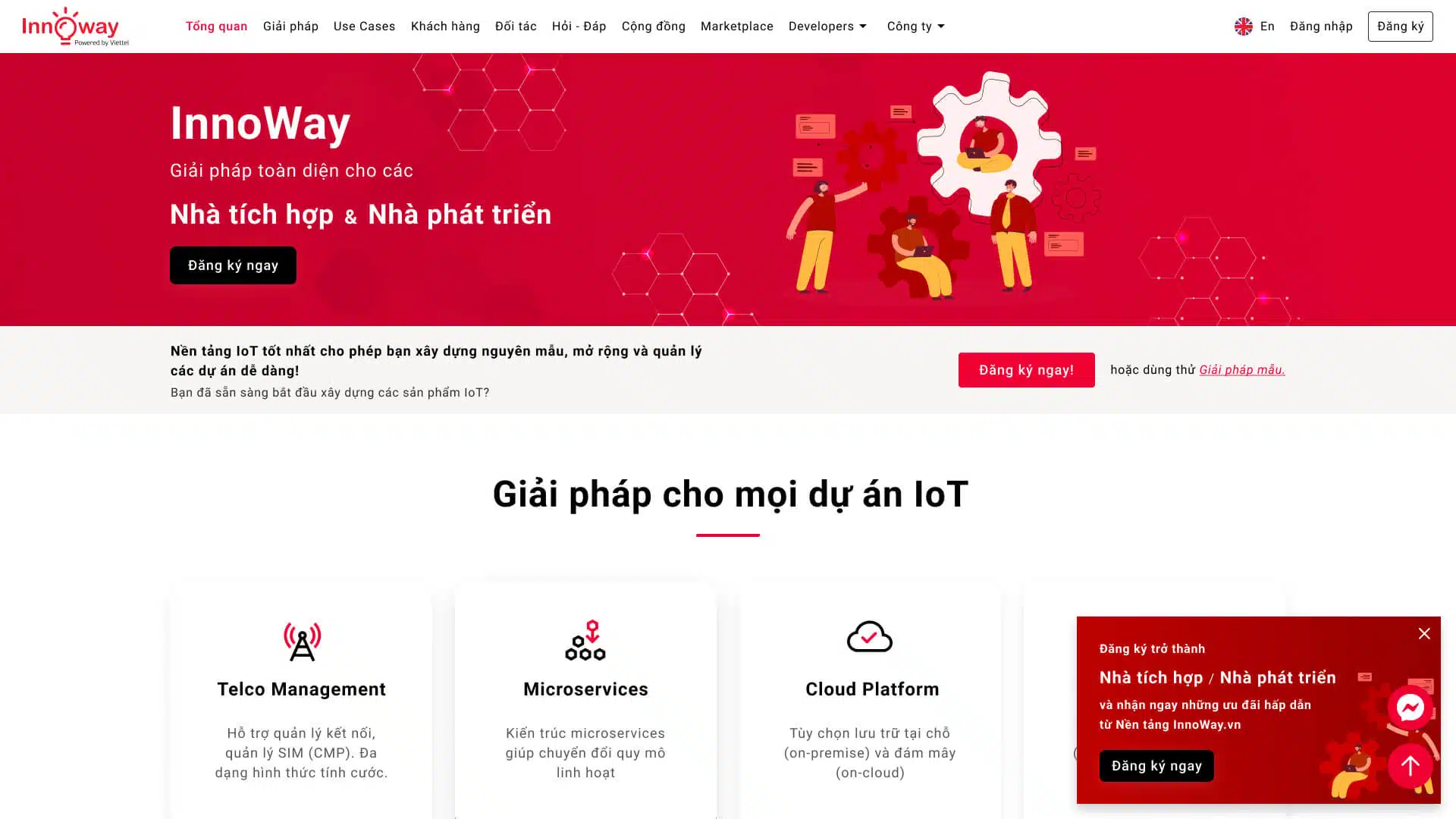 Tìm hiểu chi tiết về Giải pháp IoT - Innoway của Viettel High Tech